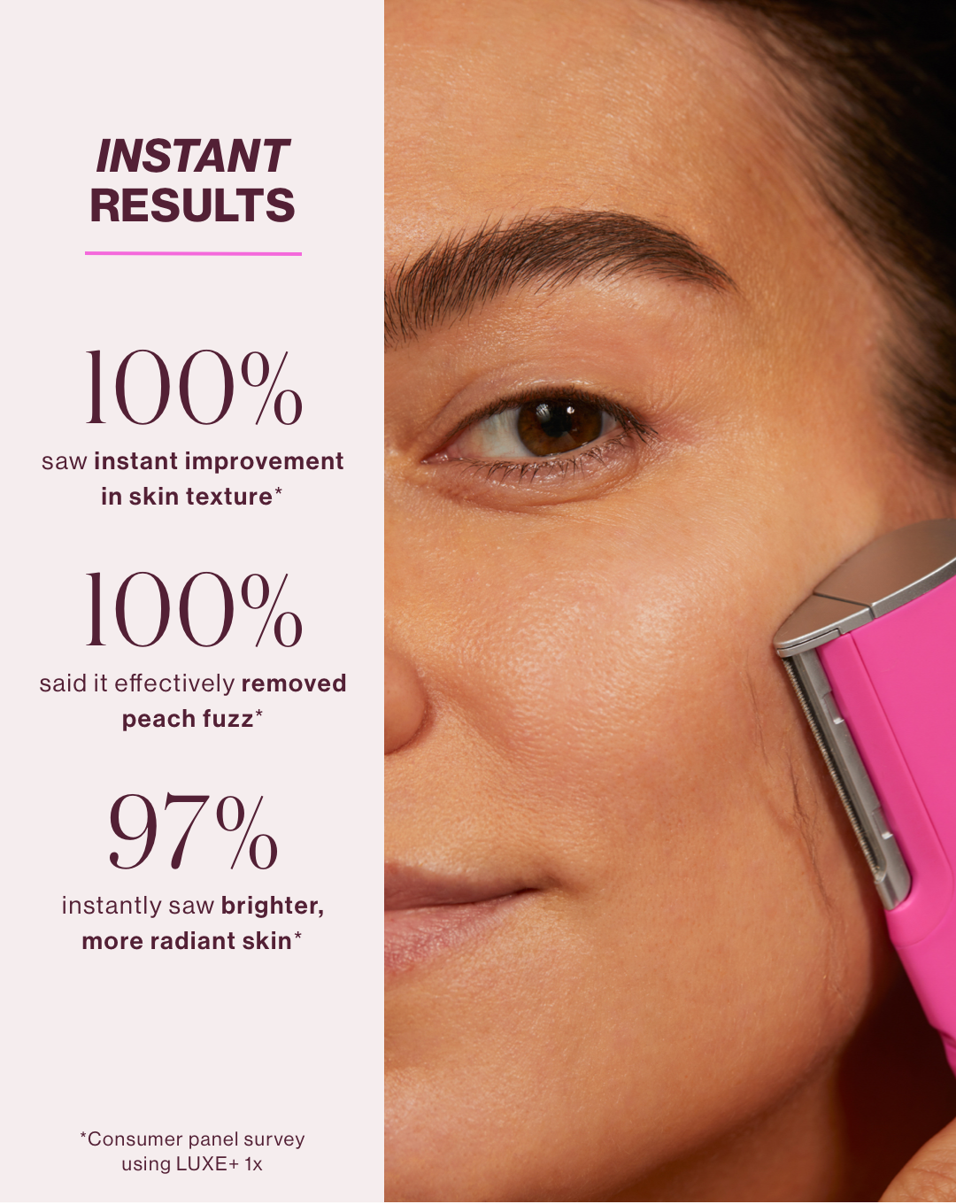 DERMAFLASH LUXE+ Sonic Dermaplaning + Peach Fuzz Removal Set – Dermaflash