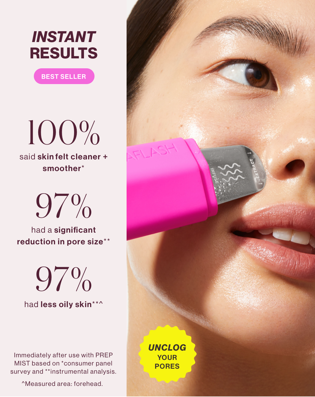 DERMAPORE+ Deep Cleaning Device – Dermaflash